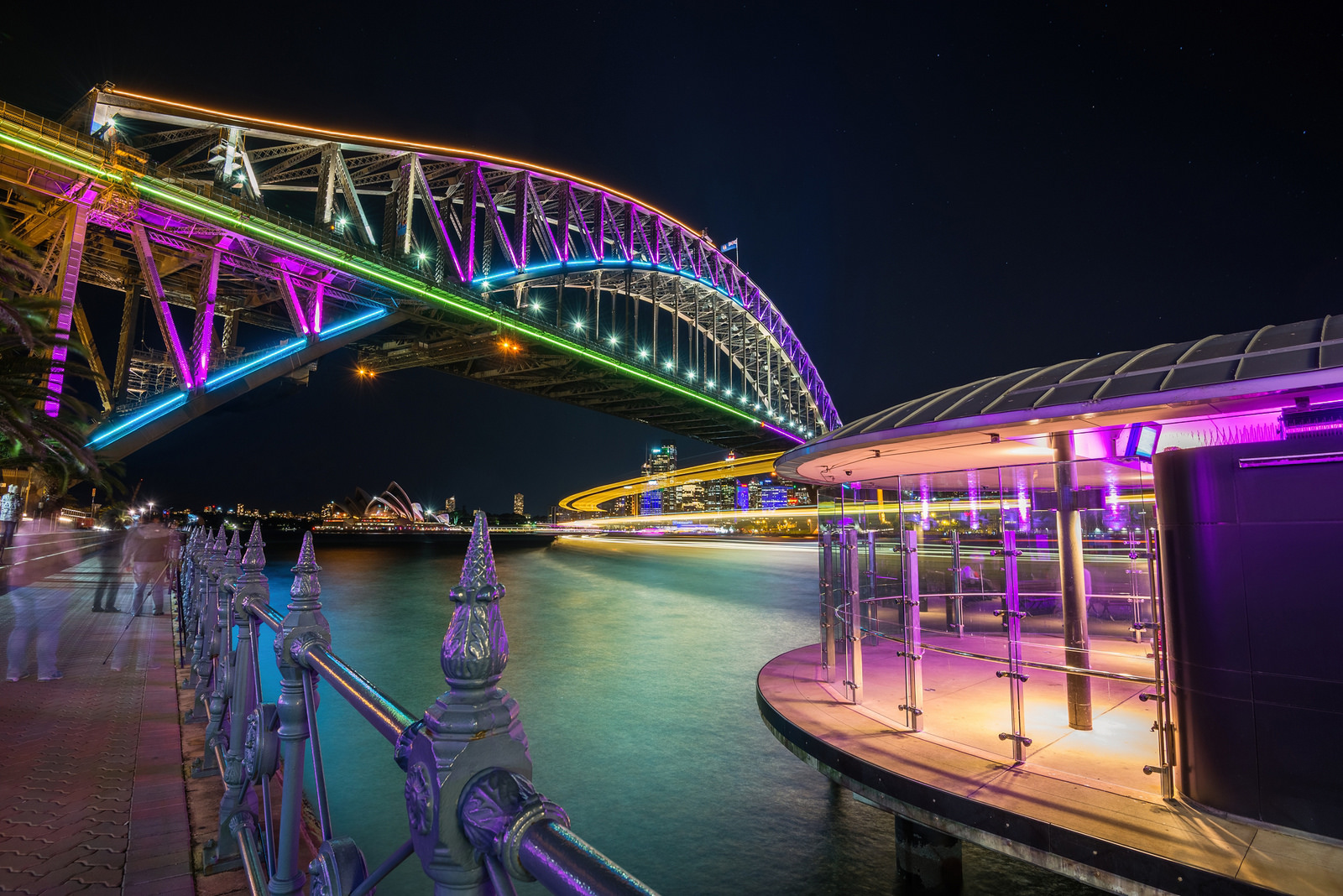 Vivid lights in Sydney – The Wandering Path